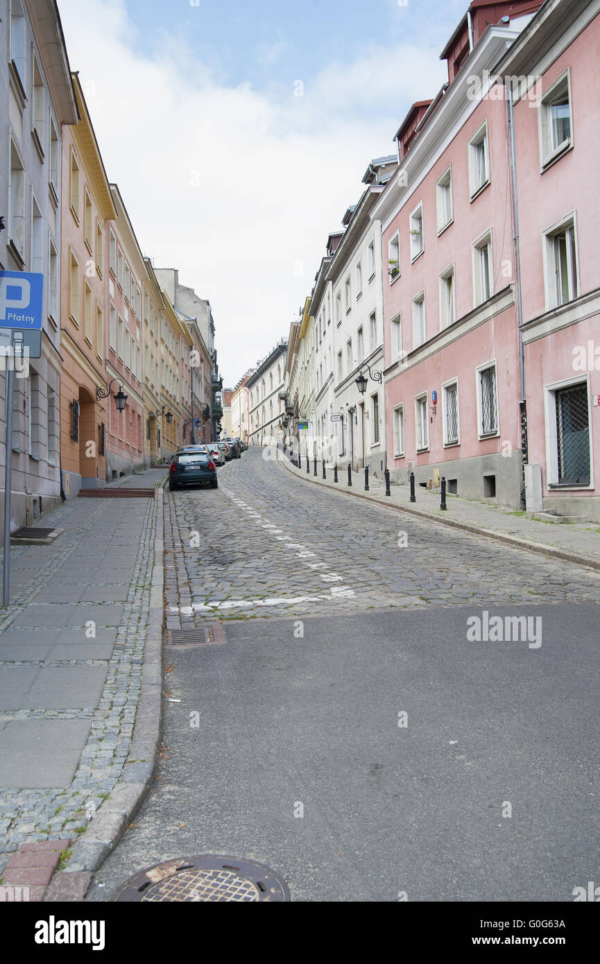 Warsaw streets hi-res stock photography and images - Alamy