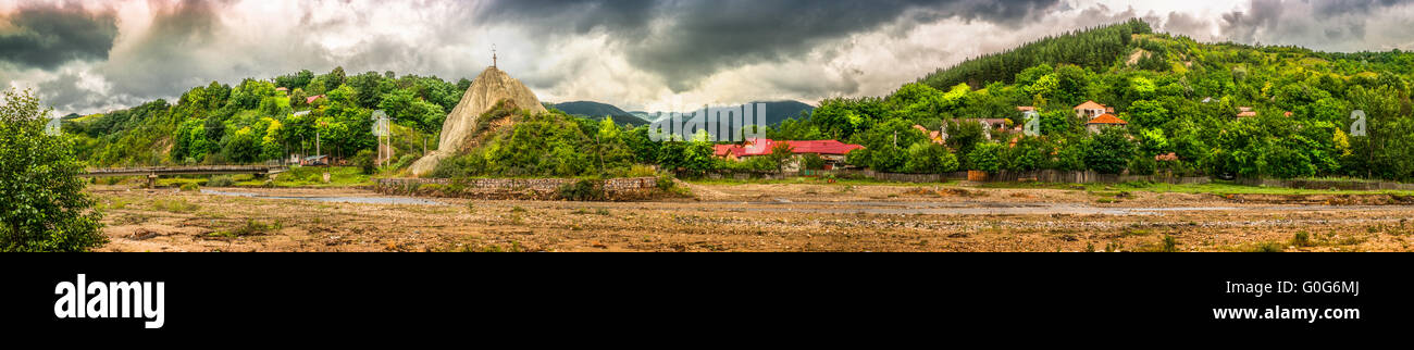 Salt rock formation - White stone Stock Photo - Alamy