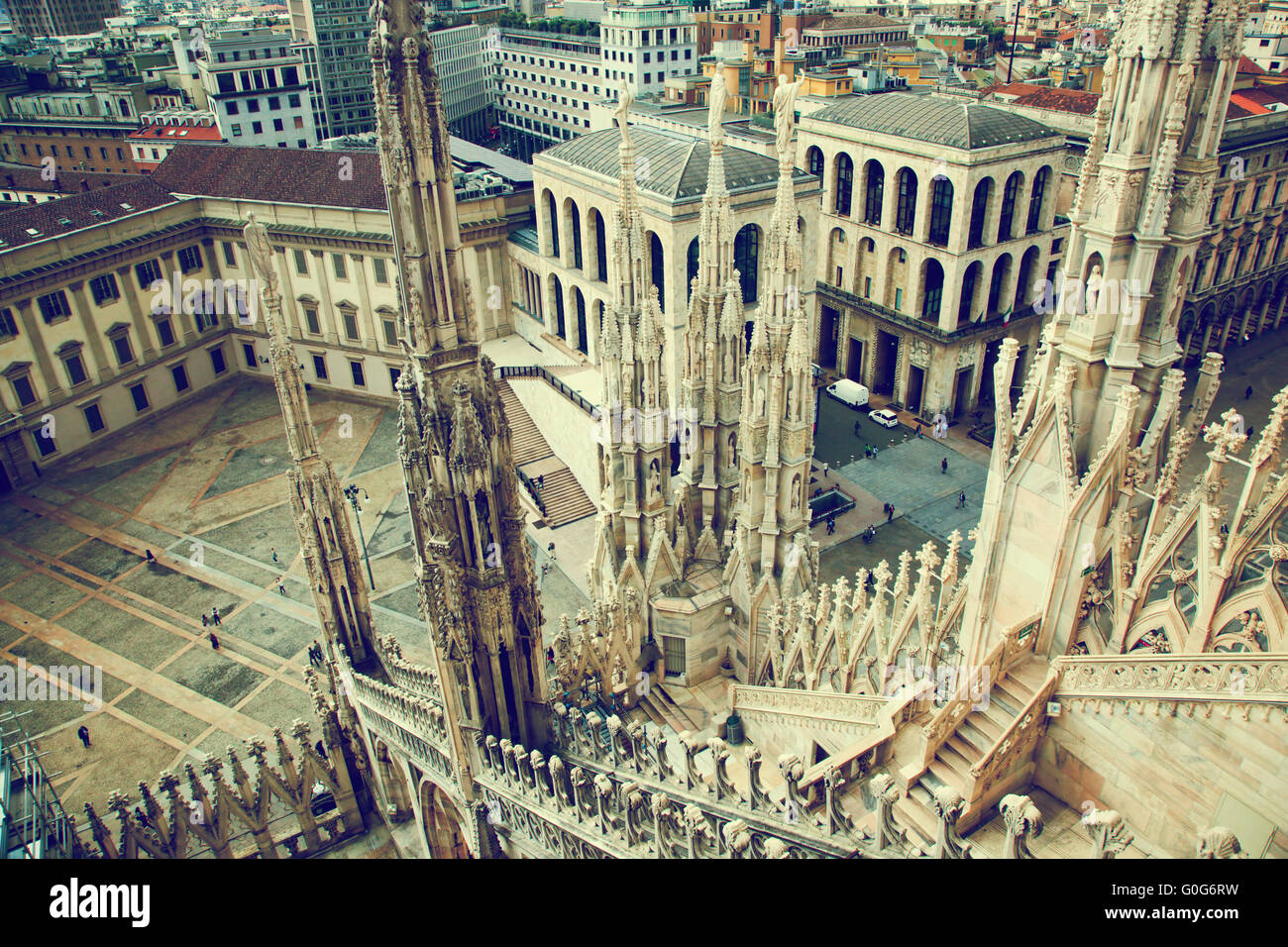 Milan royal palace hi-res stock photography and images - Alamy