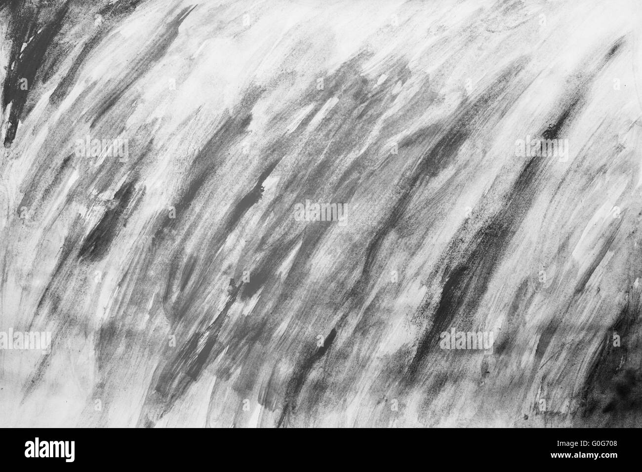 Black and white painting pattern, drawn manually Stock Photo - Alamy