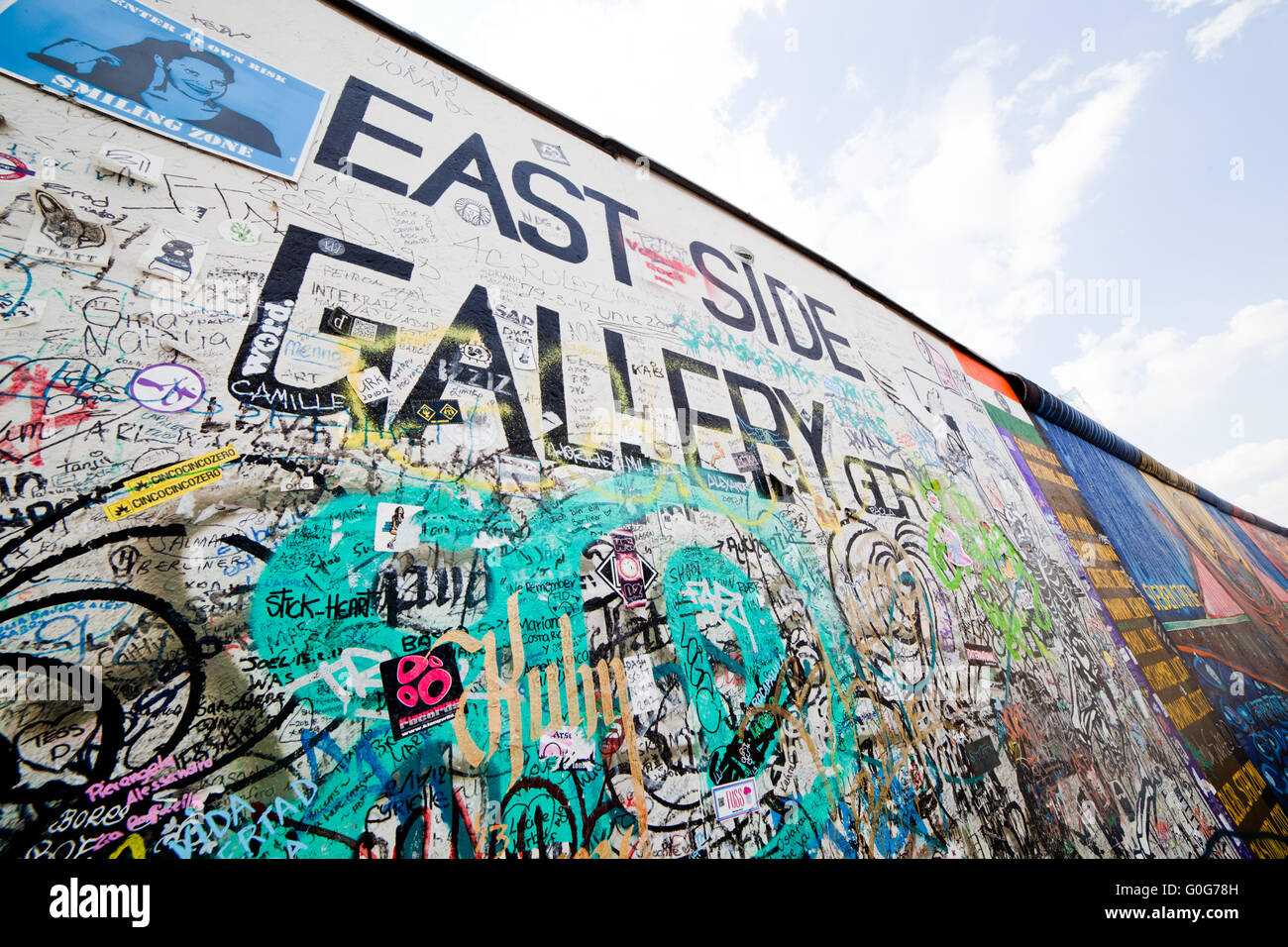East Side Gallery - Berlin Wall. Berlin, Germany Stock Photo - Alamy