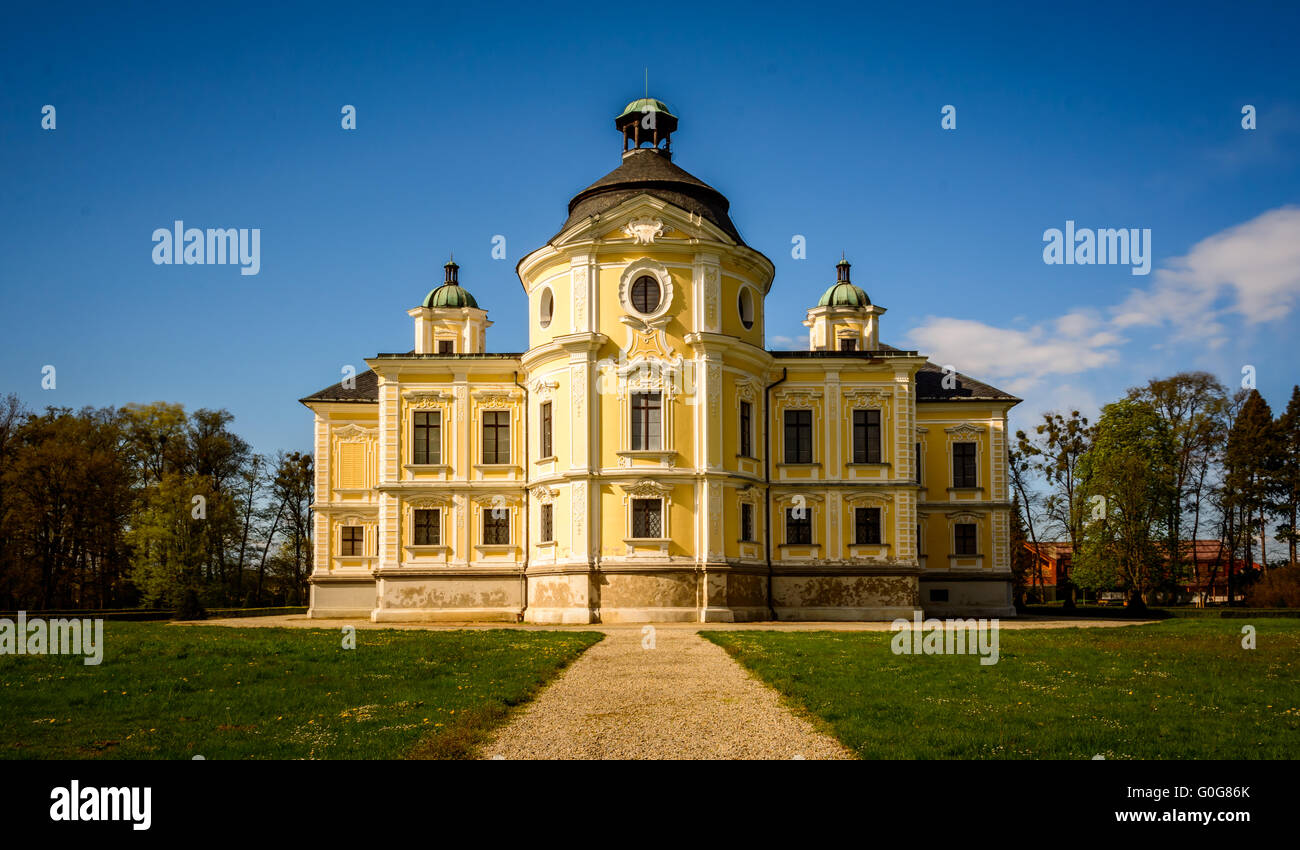 Castle in czech town hi-res stock photography and images - Alamy