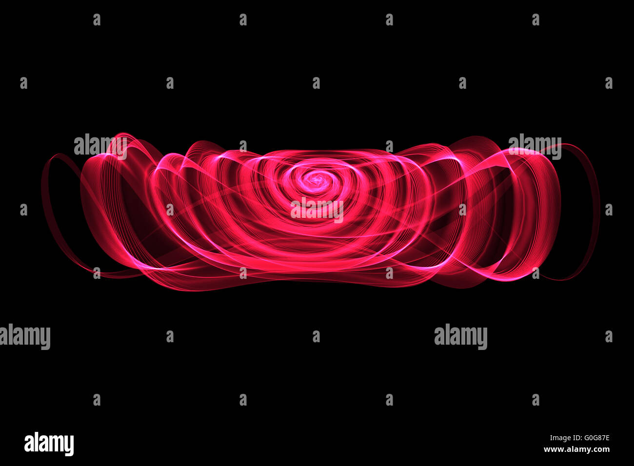 Neon red particles hi-res stock photography and images - Alamy