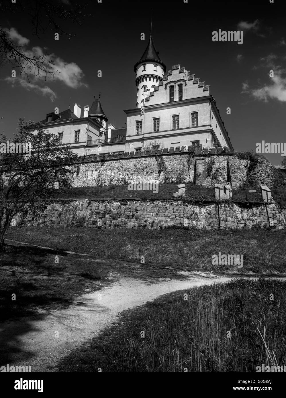 Old and historic castle Radun in Czech republic Stock Photo - Alamy