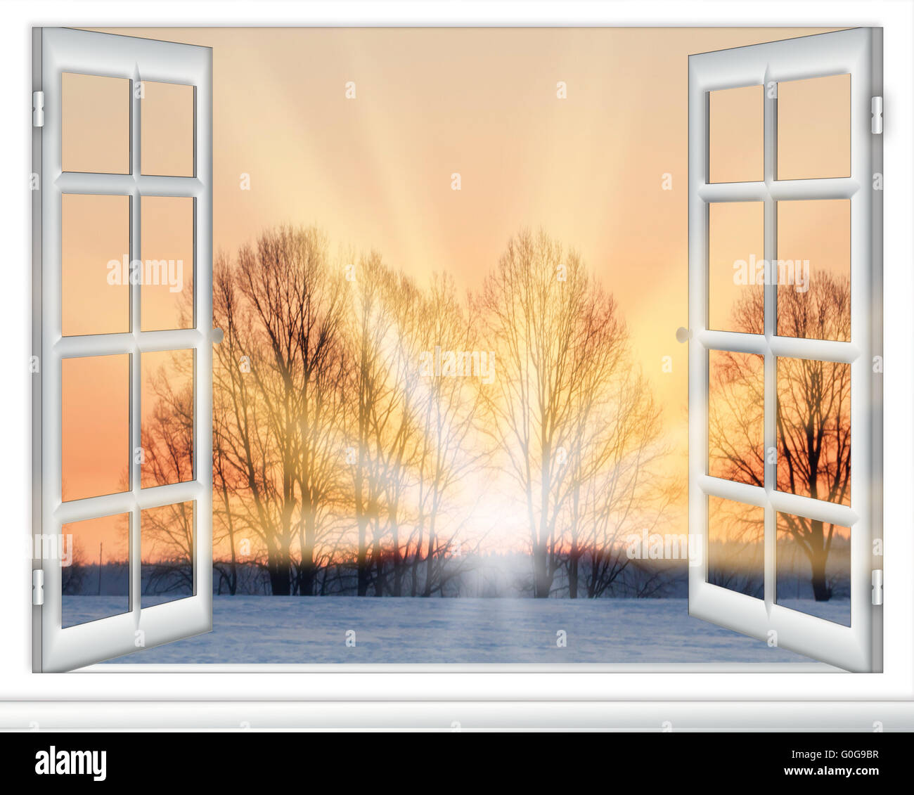 View house dusk interior hi-res stock photography and images - Alamy