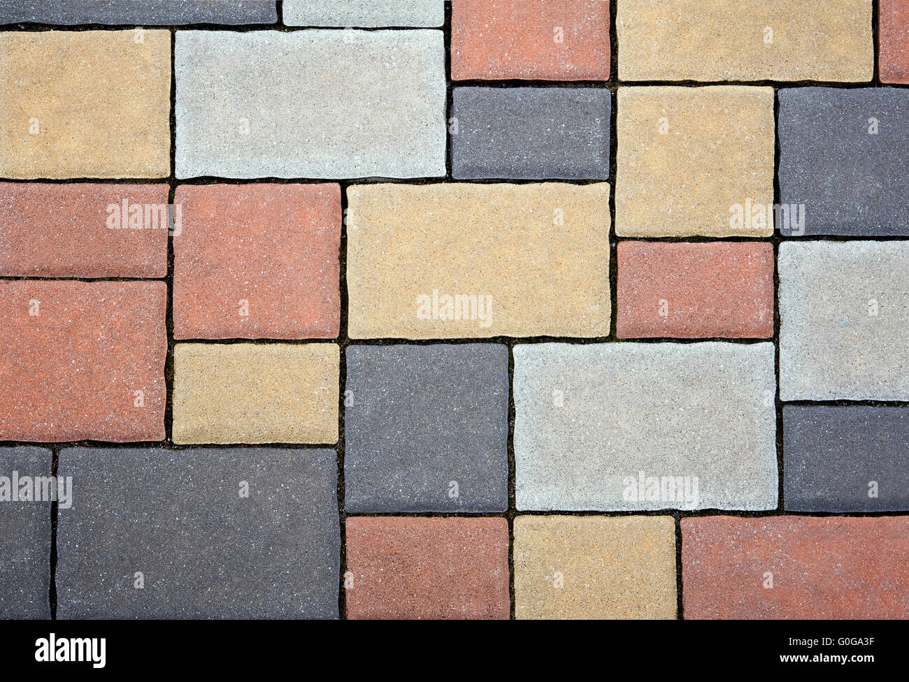 Textured Effect of tiled floor Stock Photo - Alamy