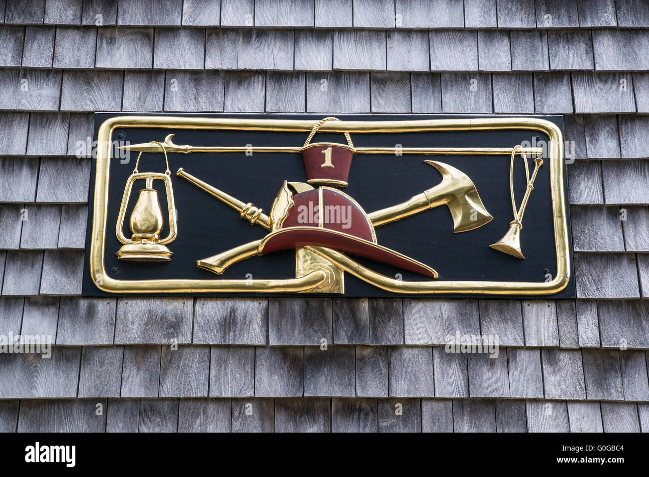Fire Fighter Symbols Stock Photo - Alamy