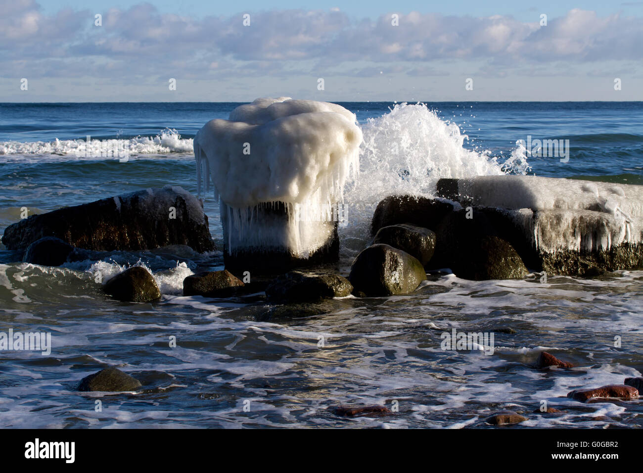 Water Ice 004. Rugia. Germany Stock Photo - Alamy