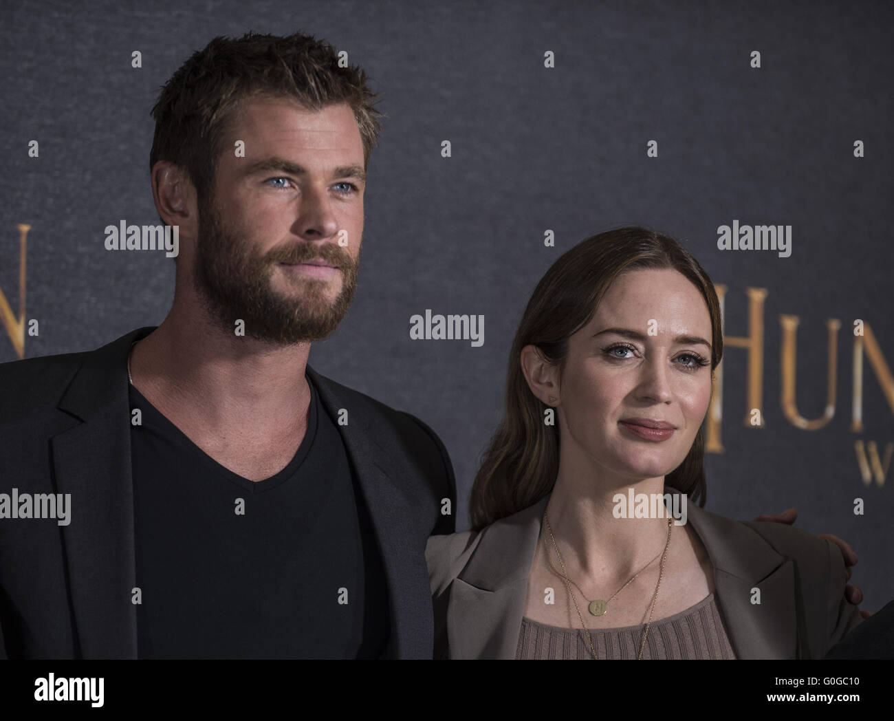 Photocall for 'The Huntsman Winter’s War' at Claridge's Hotel in London ...