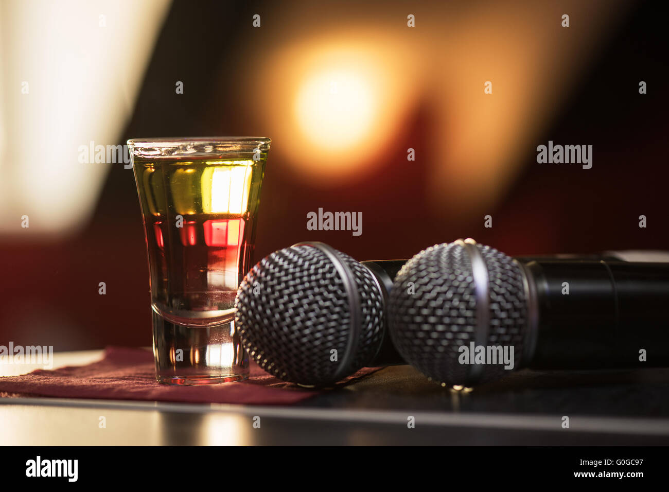 burning drink shot Stock Photo - Alamy
