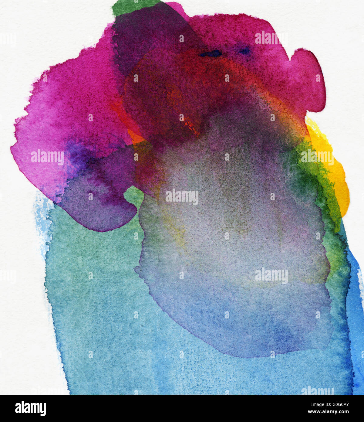 abstract watercolor textures on paper Stock Photo - Alamy