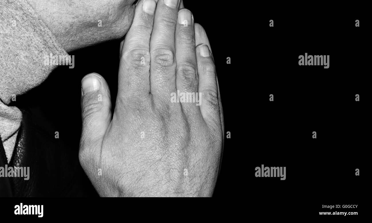 Man in reflections Stock Photo - Alamy