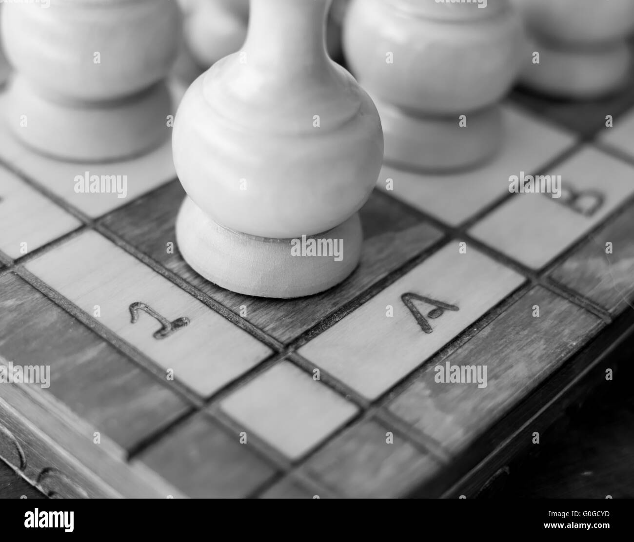 A1 square on the chessboard Stock Photo - Alamy