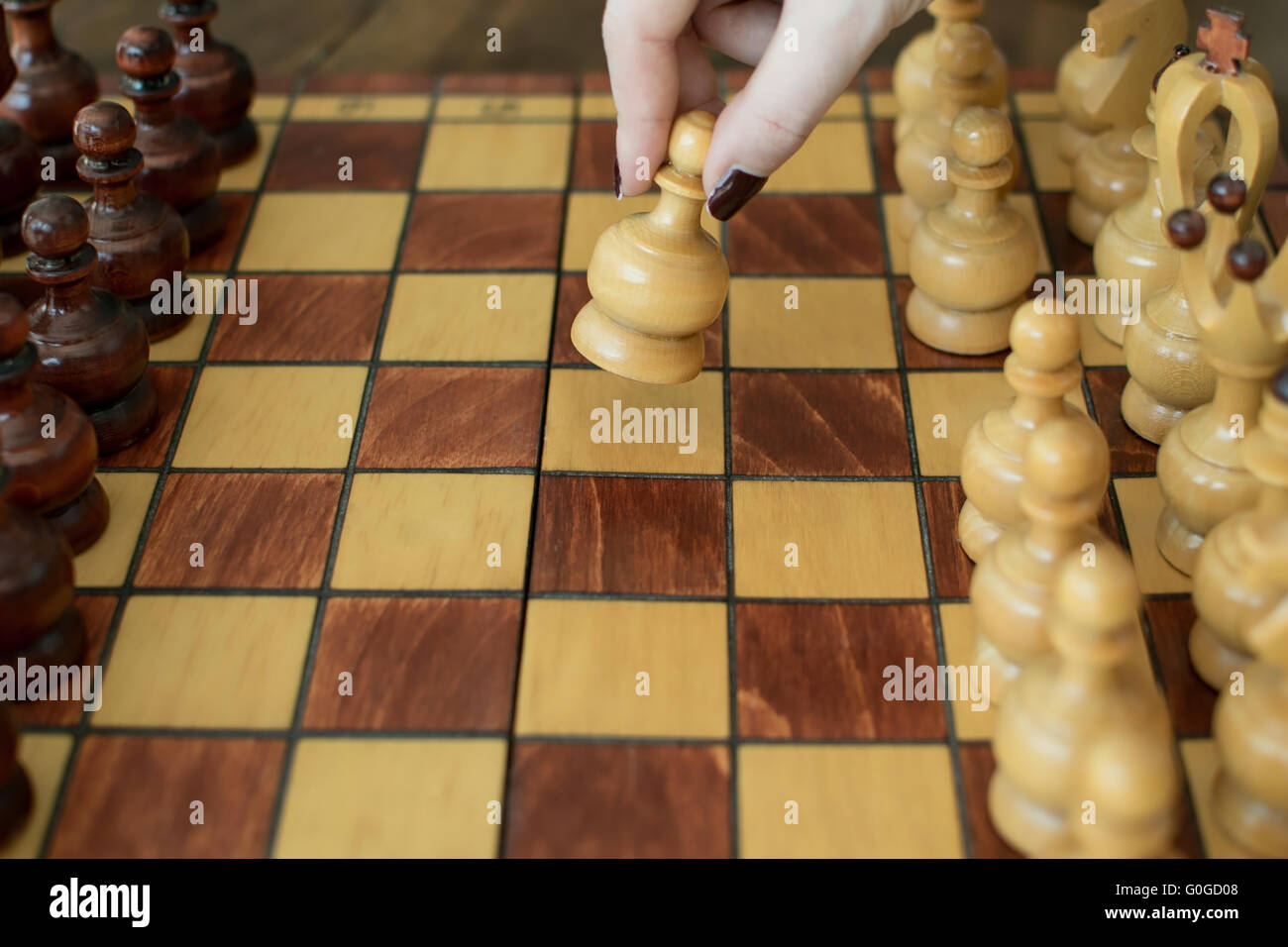 First move chess hi-res stock photography and images - Alamy