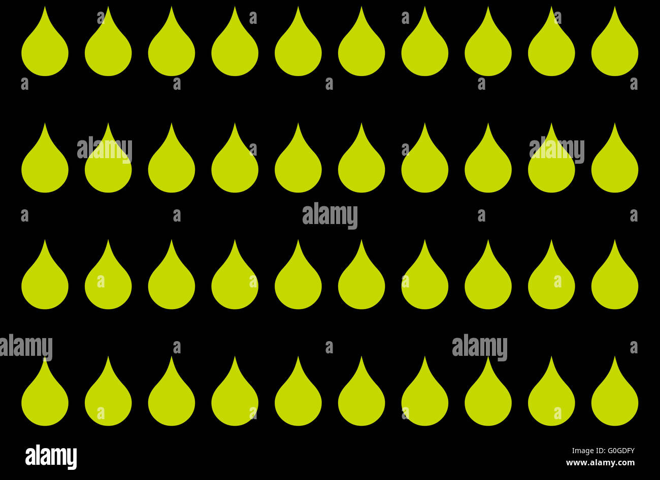 neon drops on black background Stock Photo - Alamy