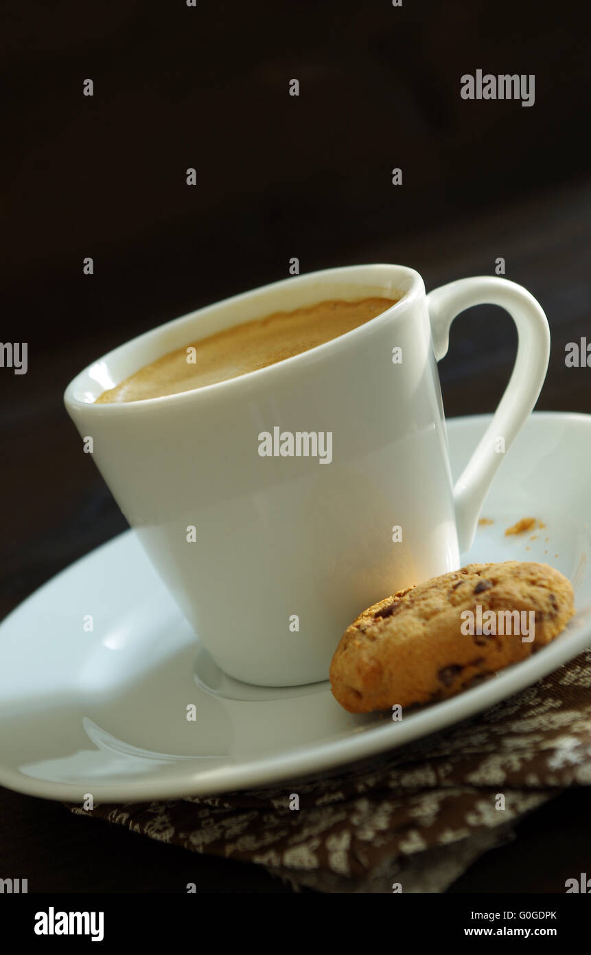 cookie and coffee Stock Photo - Alamy