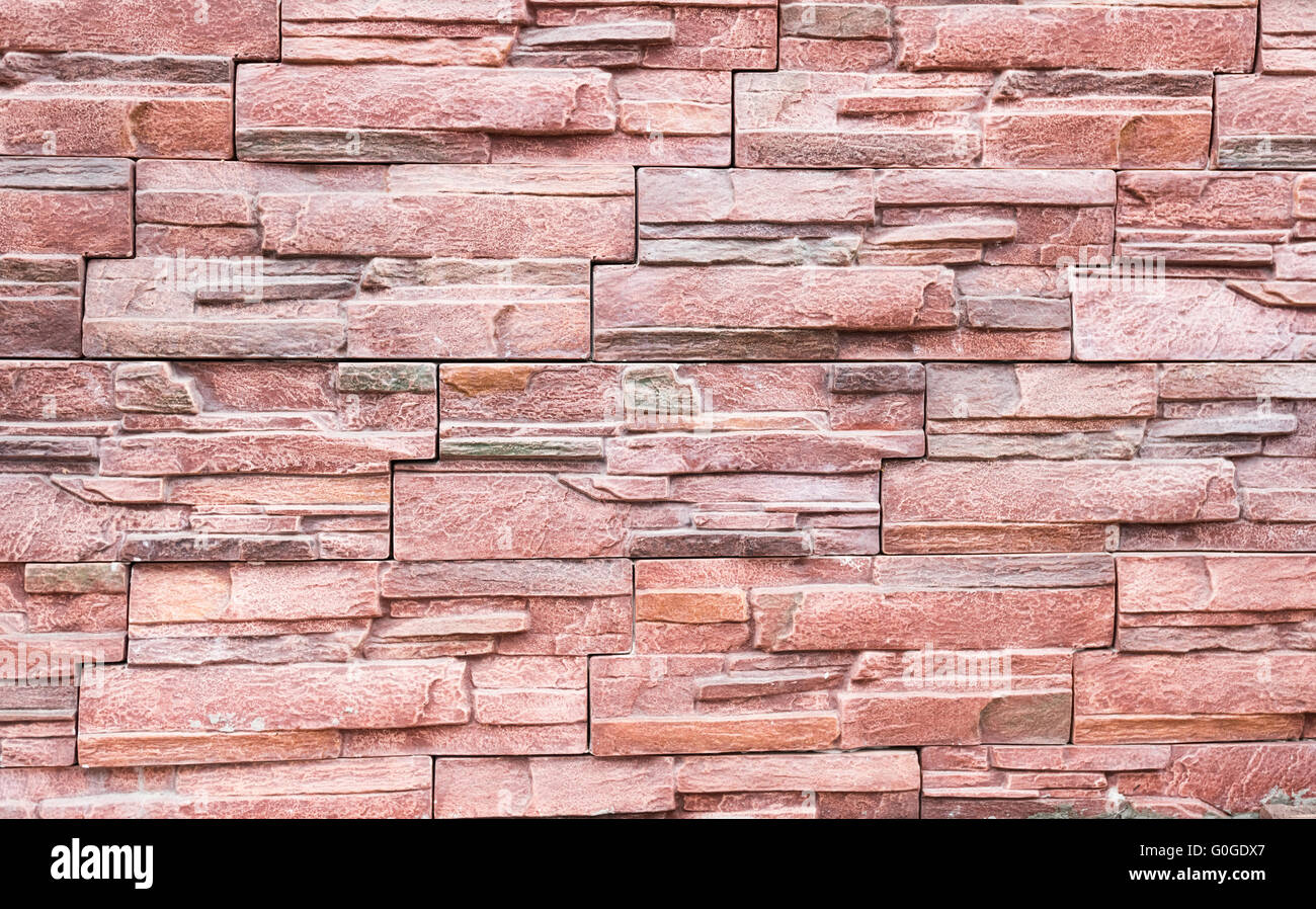 abstraction wall fence built of natural stone background Stock Photo ...