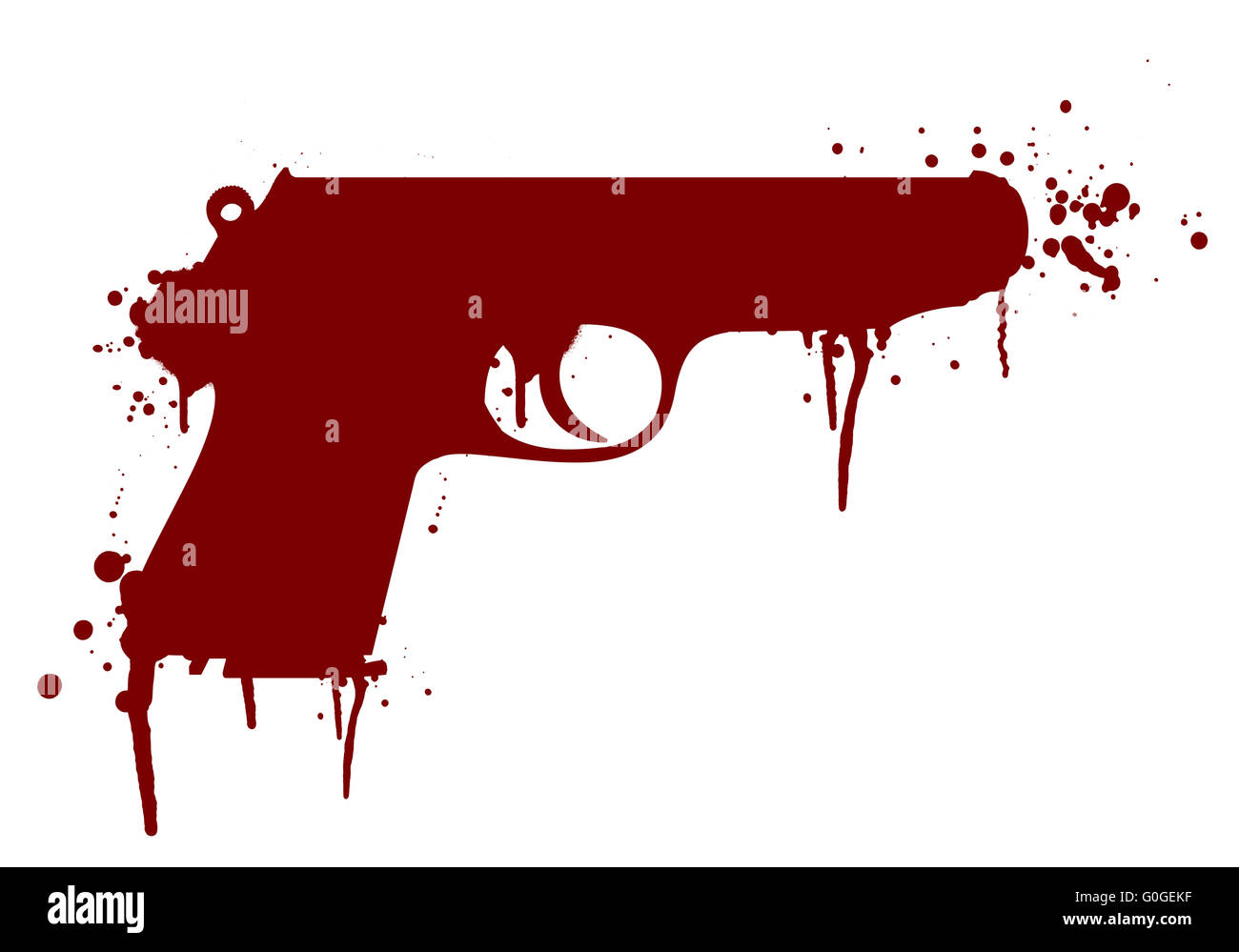 Blood drip vector hi-res stock photography and images - Alamy