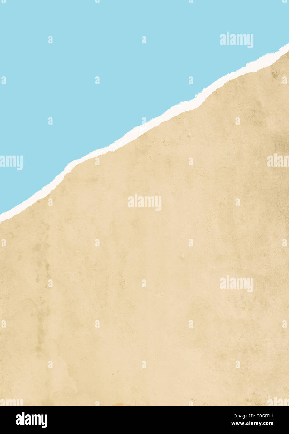 Diagonal ripped paper background Stock Photo - Alamy