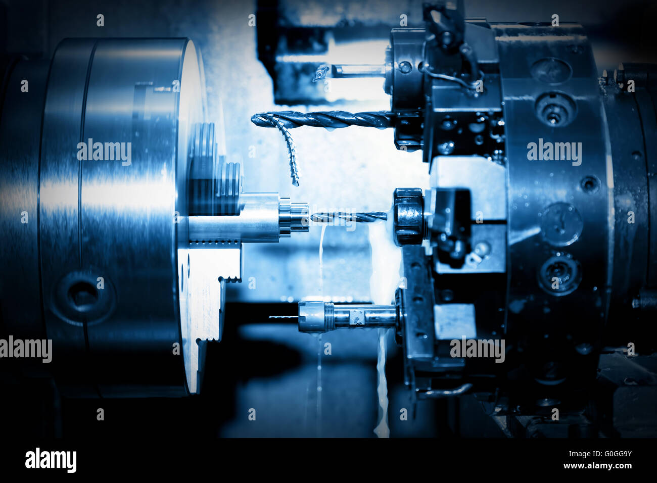 Metal boring machine hi-res stock photography and images - Alamy