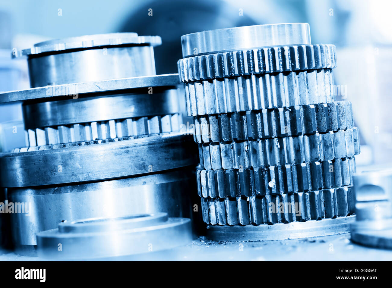 Gear production cogwheel hi-res stock photography and images - Alamy