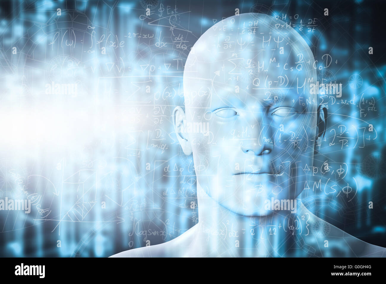 3d hologram projection hi-res stock photography and images - Alamy