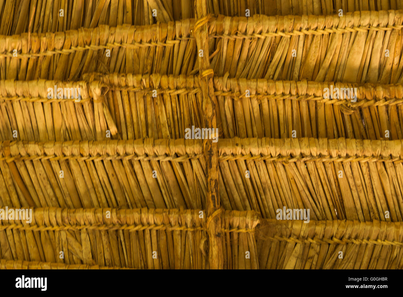 thatched roof pattern Stock Photo - Alamy