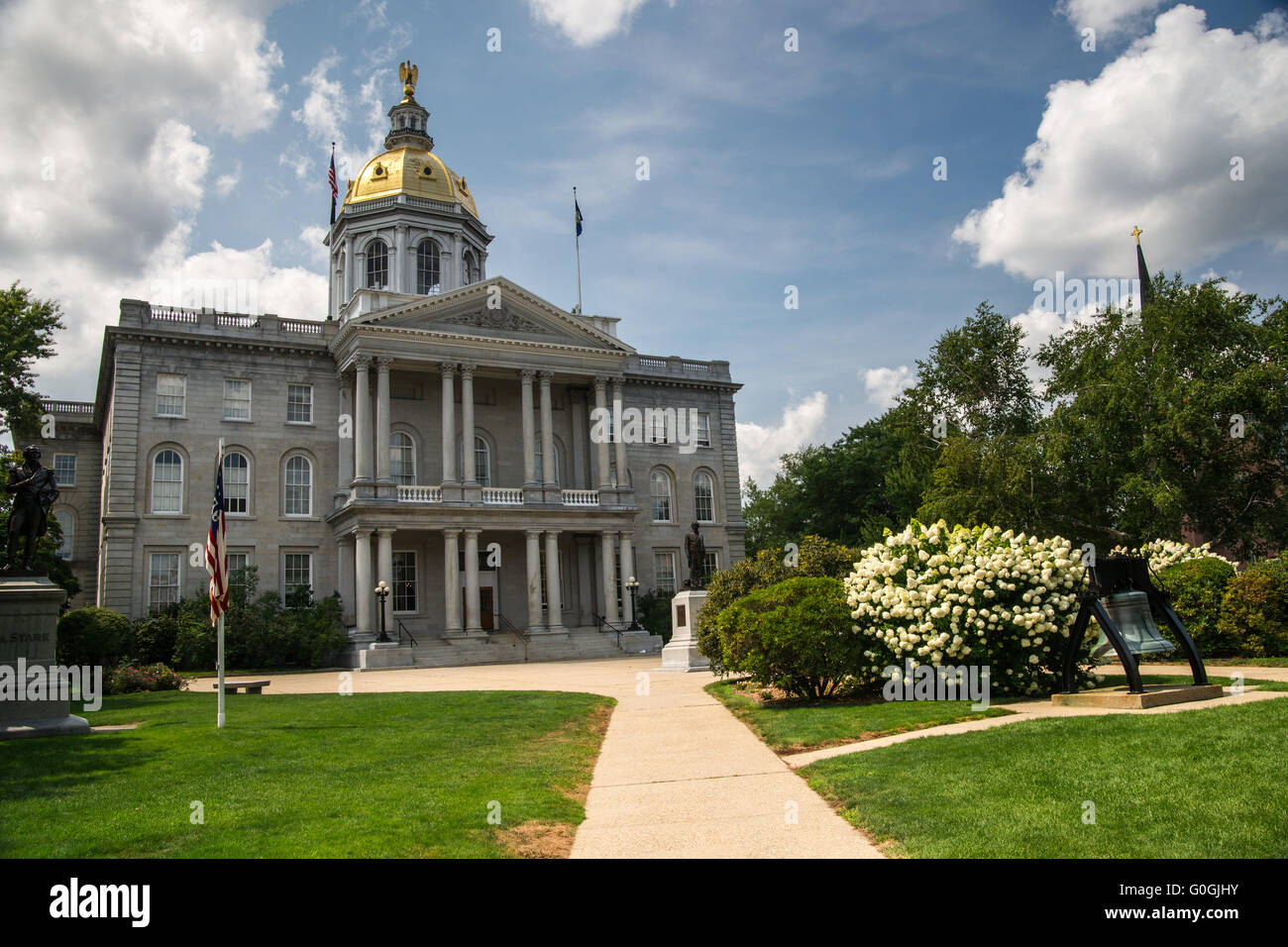 New Hampshire State House Stock Photo - Alamy