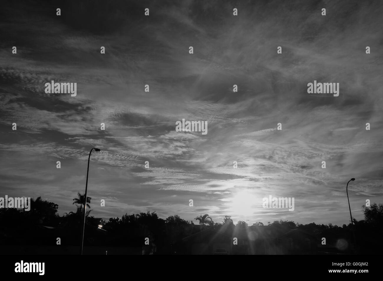 Summer glow Black and White Stock Photos & Images - Alamy