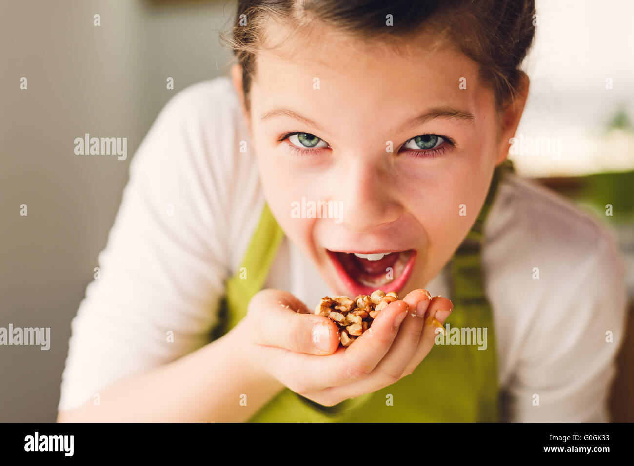 Handful bite hi-res stock photography and images - Alamy