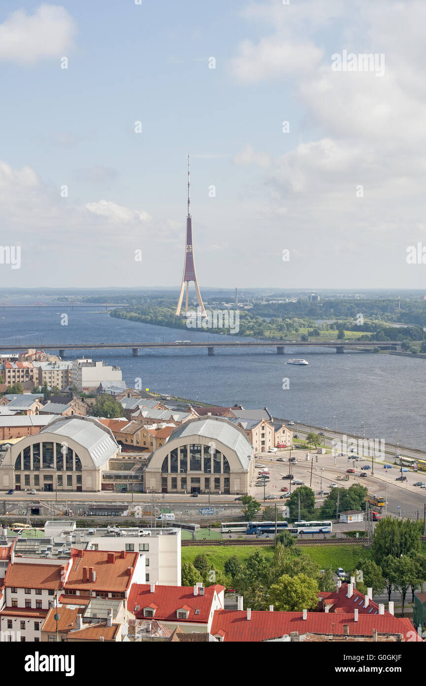 Riga tv tower hi-res stock photography and images - Alamy