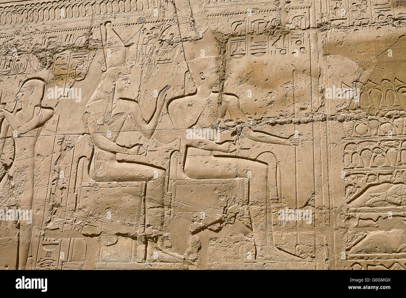 Ancient egyptian relief hi-res stock photography and images - Alamy
