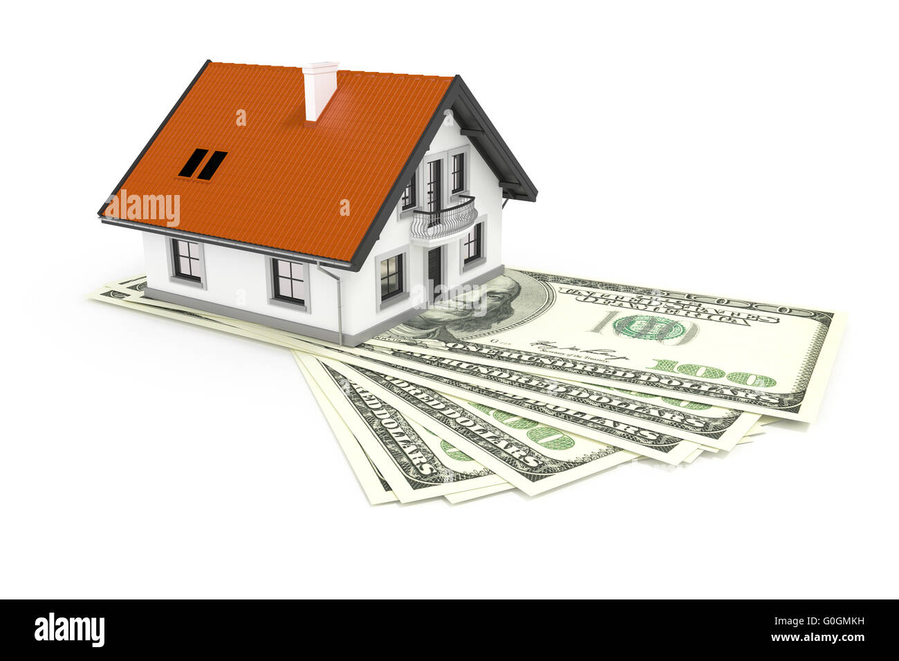 house and money Stock Photo - Alamy