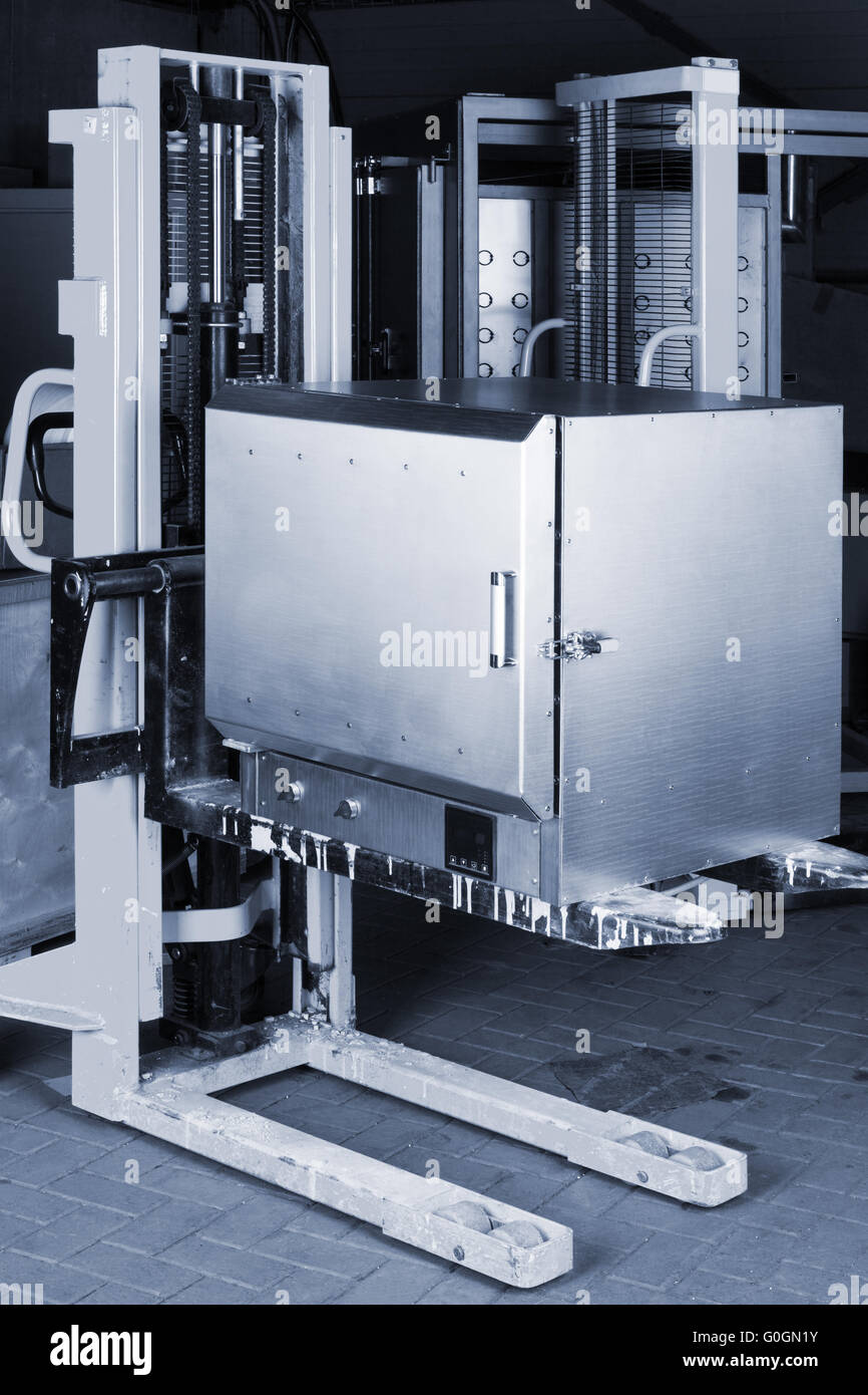 furnace at loader Stock Photo - Alamy