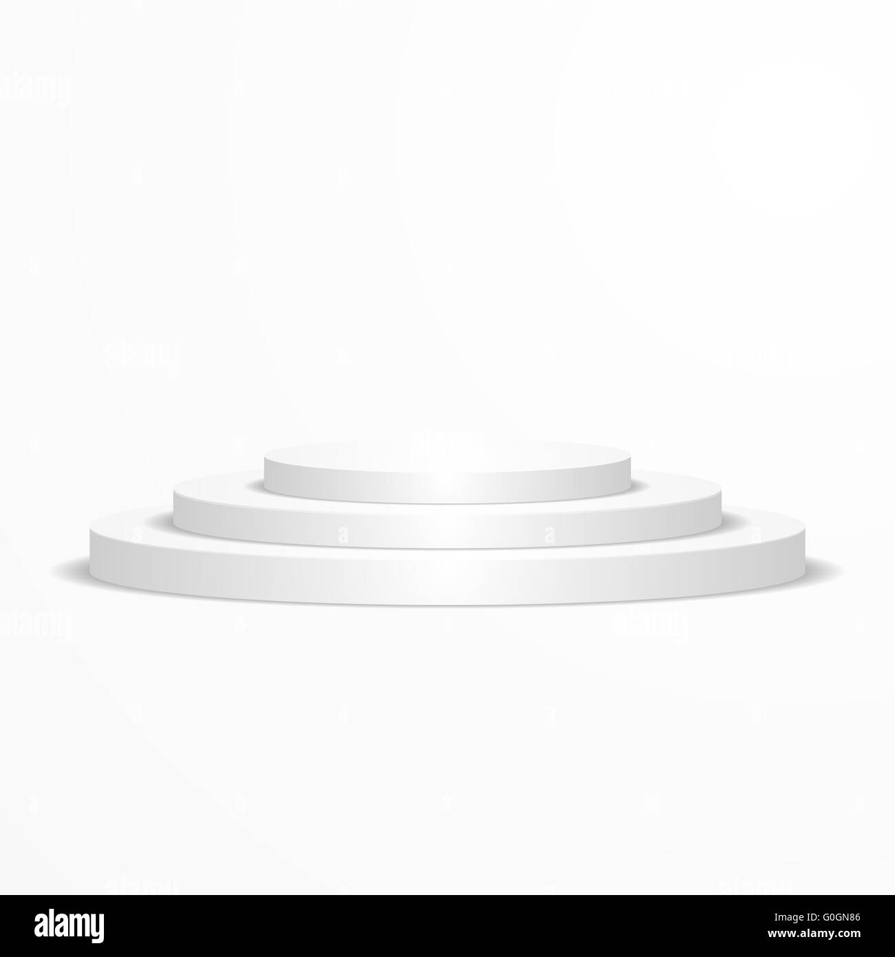 round white podium Stock Photo - Alamy