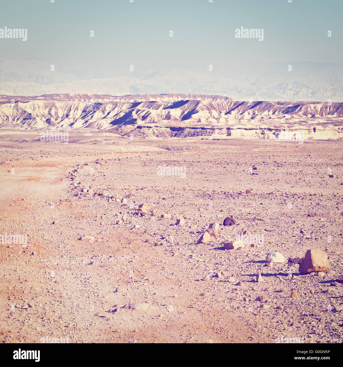 Dirt Road in Israel Stock Photo - Alamy