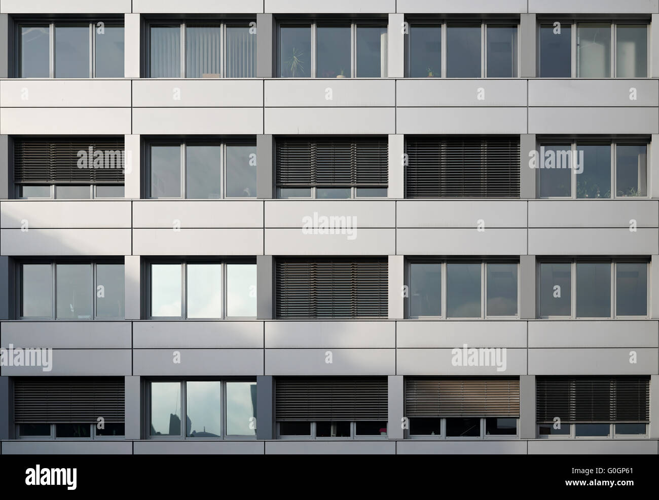 Facade of an office building Stock Photo - Alamy