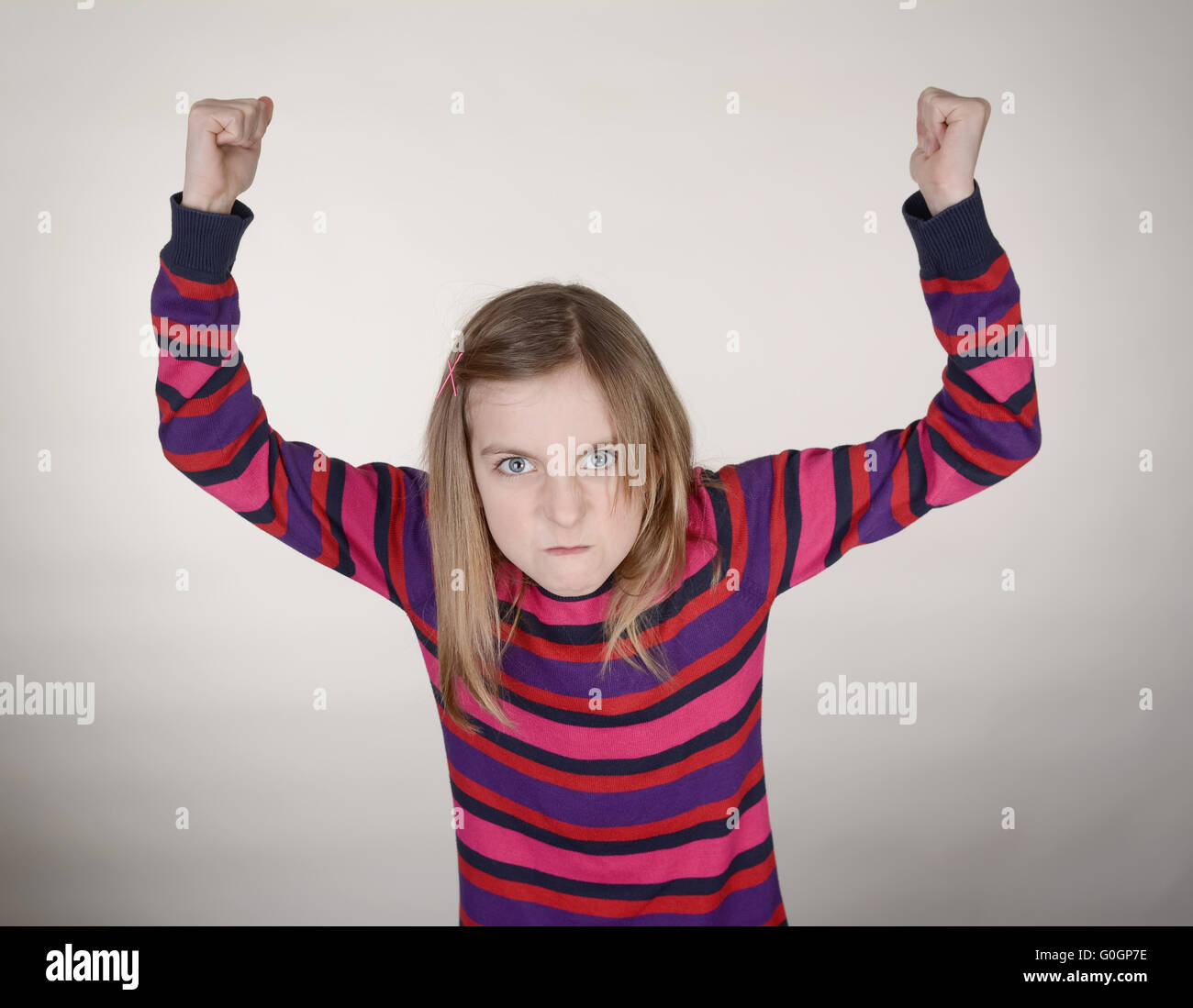 Angry little girl hi-res stock photography and images - Alamy