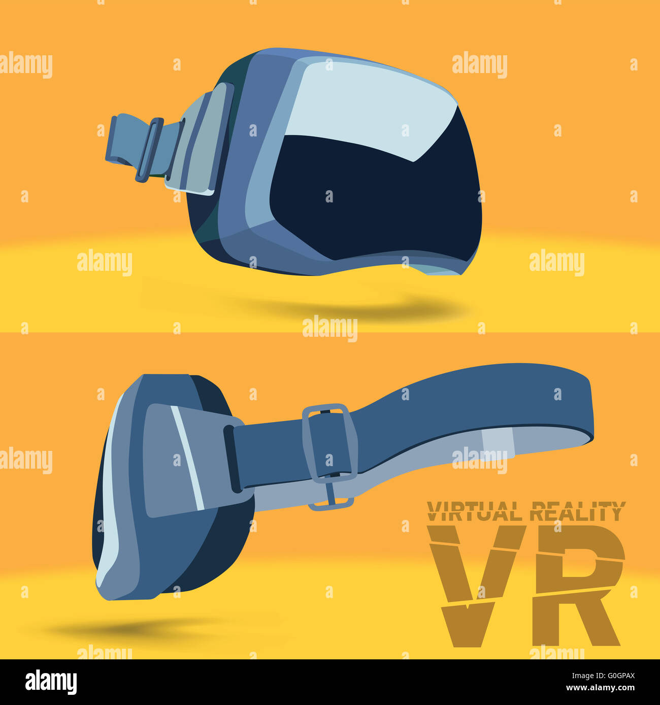 Virtual reality headset Stock Photo - Alamy