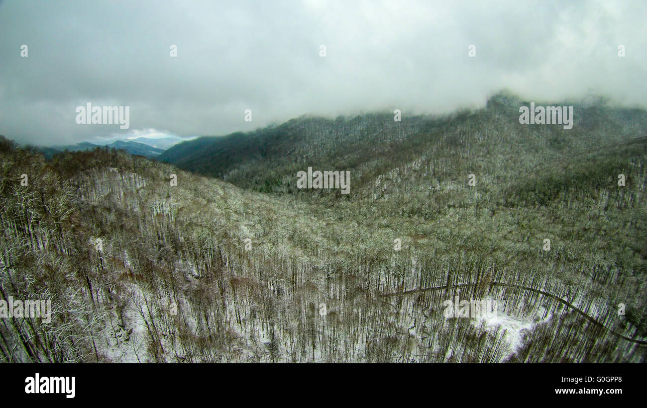 North carolina mountains aerial hi-res stock photography and images - Alamy