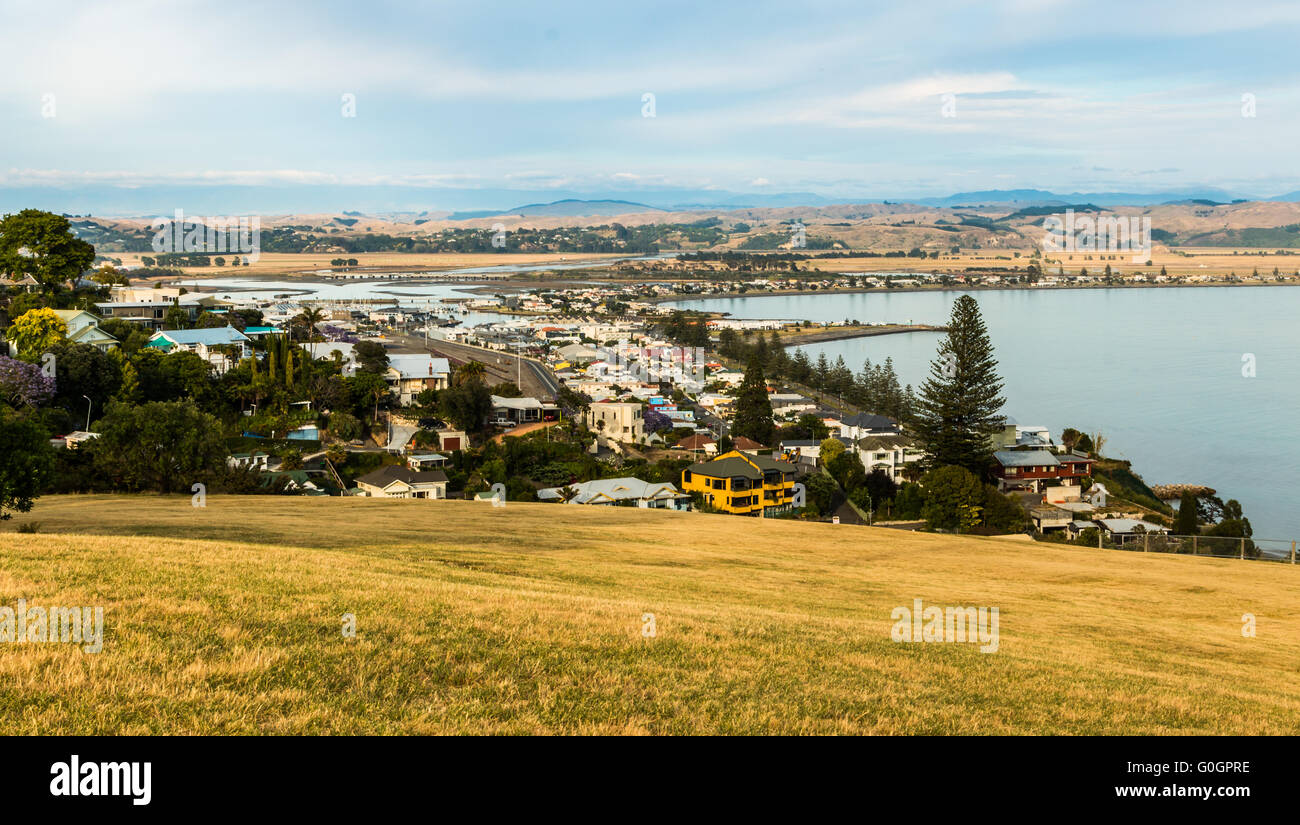 Ahuriri area of Napier city New Zealand Stock Photo - Alamy