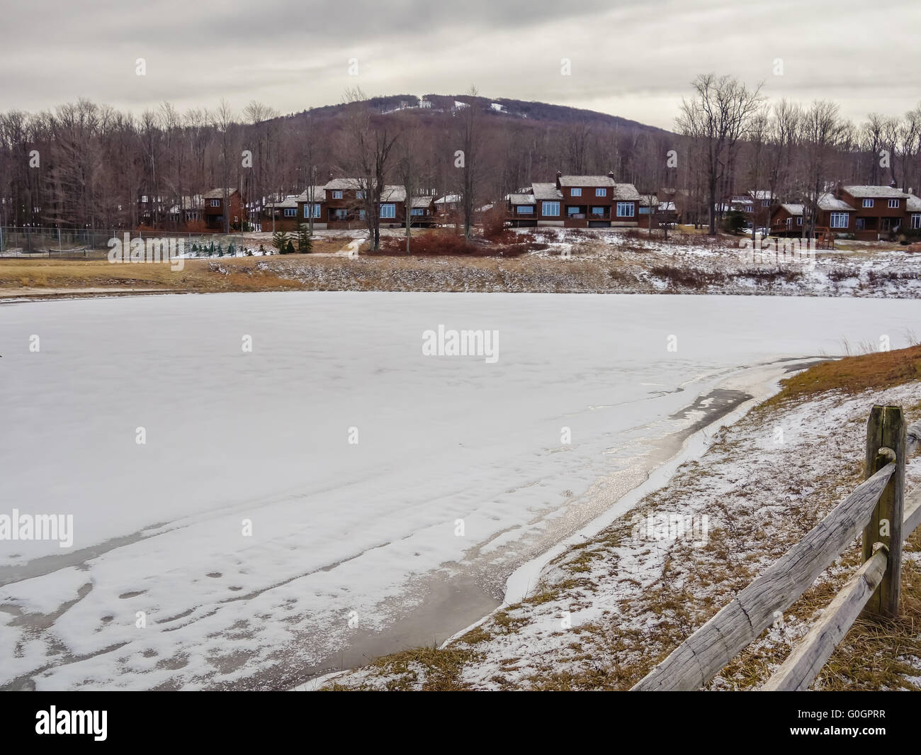 scenery around timberline ski resort west virginia Stock Photo - Alamy