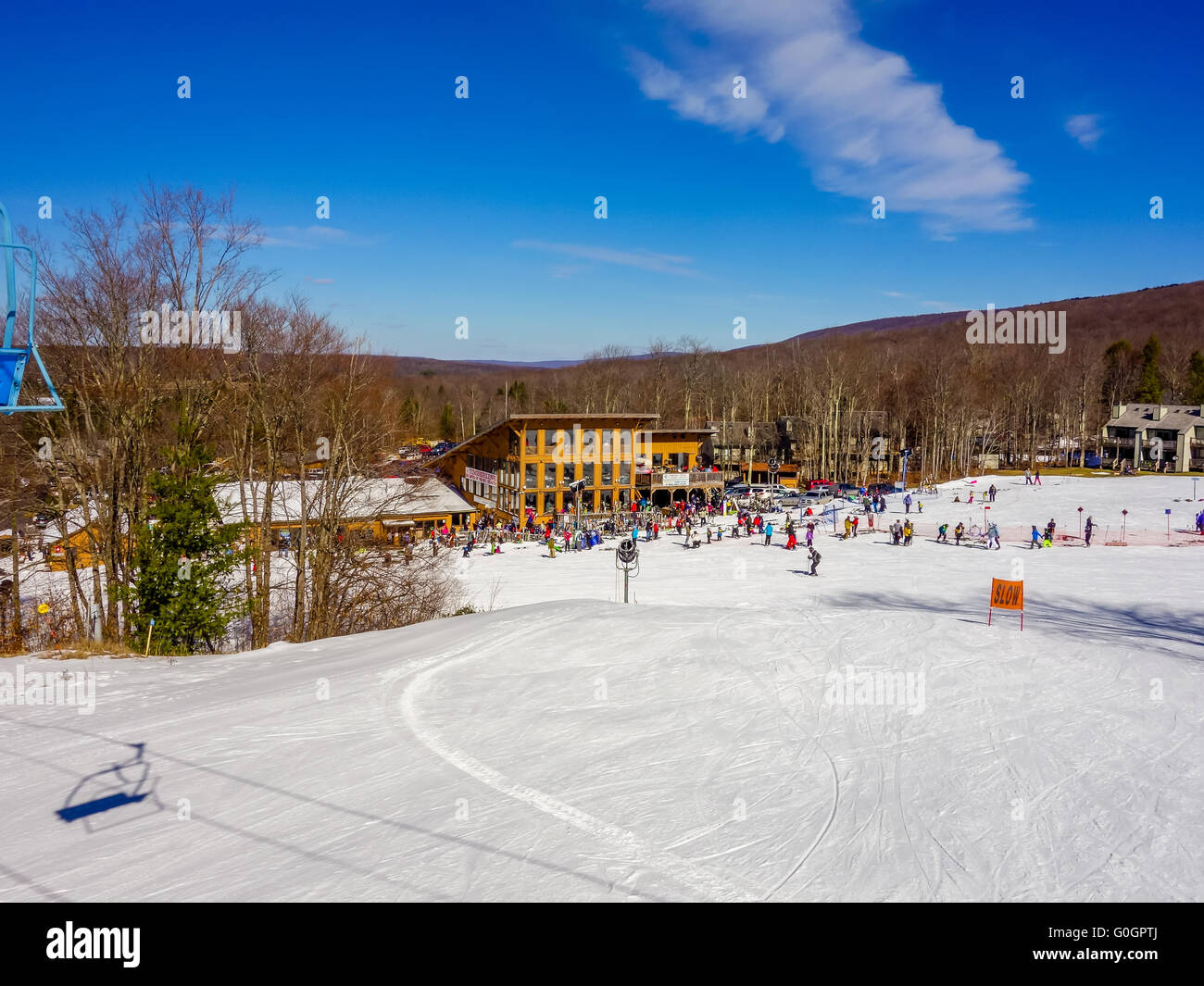 scenery around timberline ski resort west virginia Stock Photo - Alamy