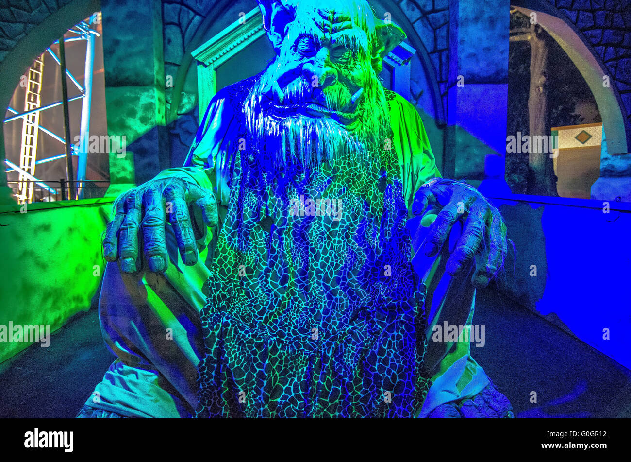 Horror fun park hi-res stock photography and images - Alamy