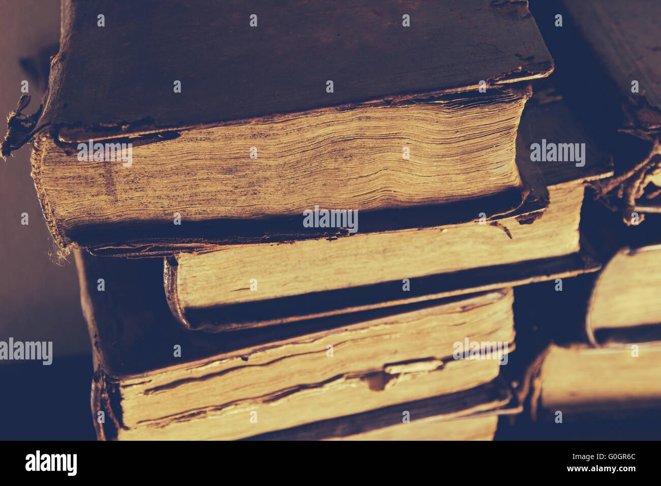 Old paper books hi-res stock photography and images - Alamy