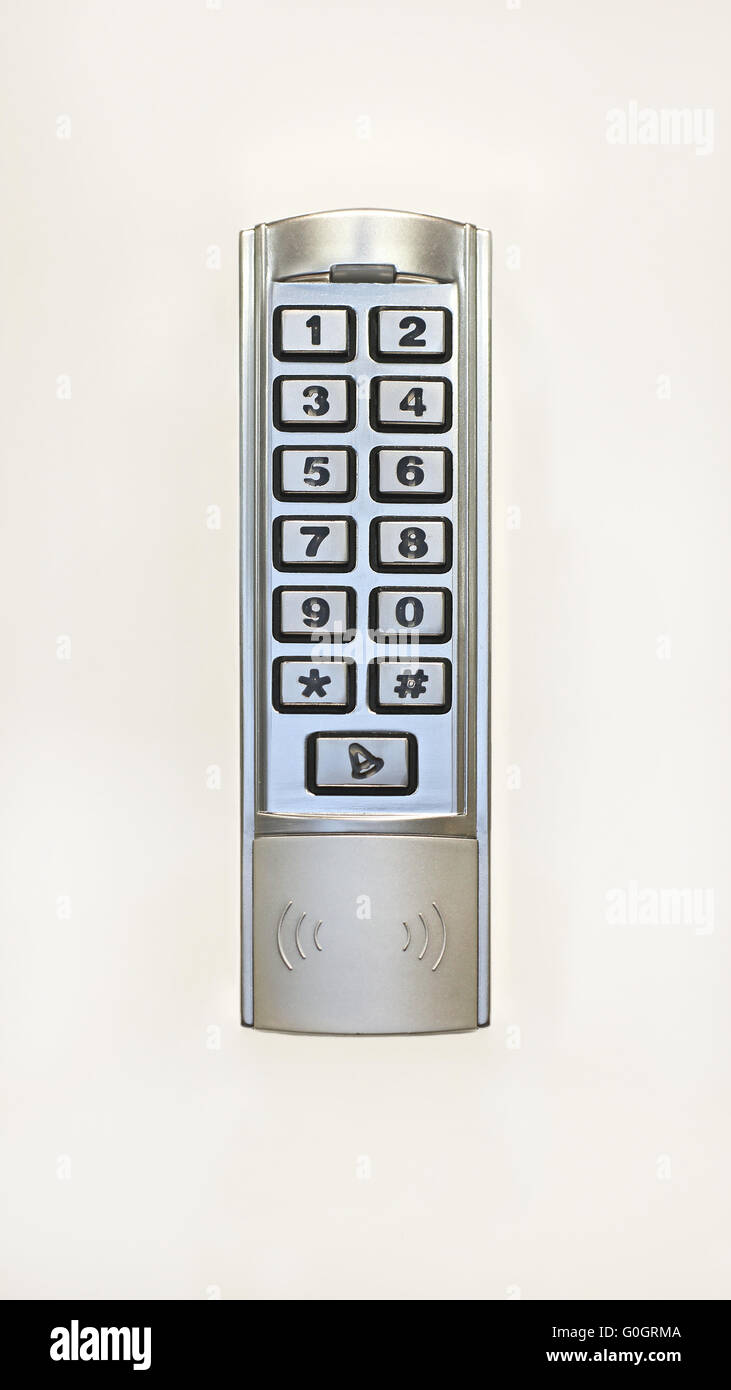 Electronic lock hi-res stock photography and images - Alamy
