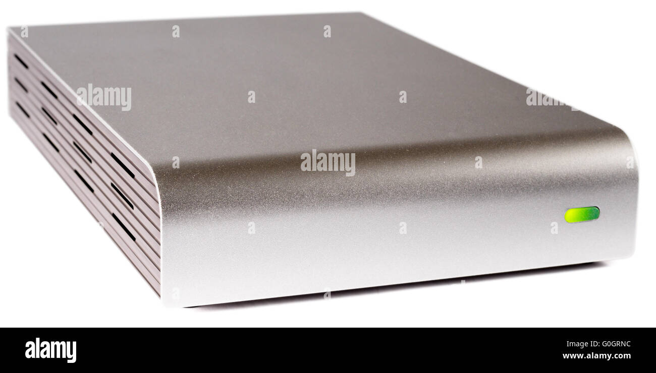 External box for hard disk drive over white background Stock Photo - Alamy