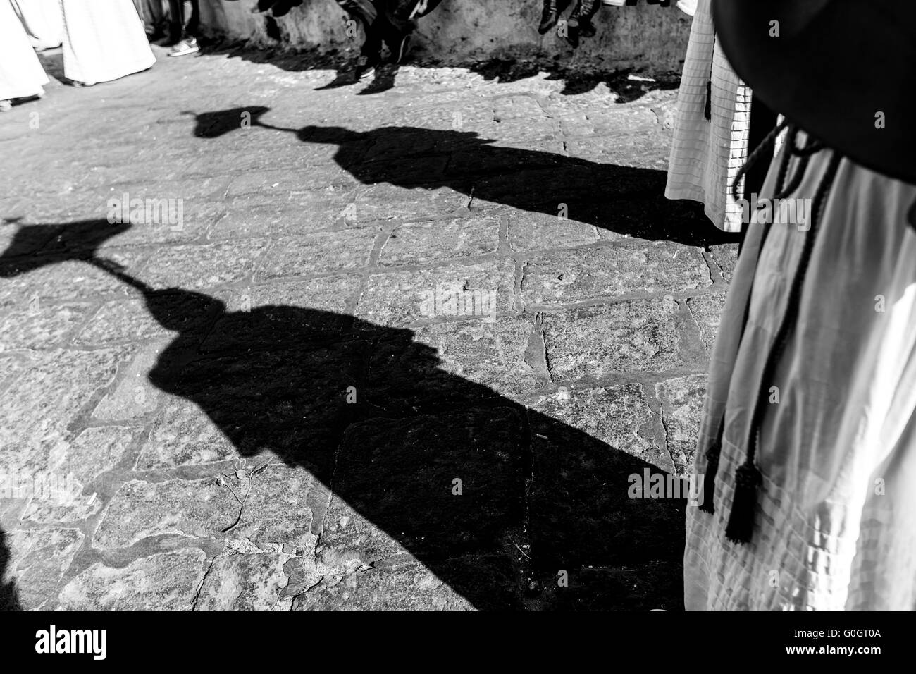 Good friday prayer Black and White Stock Photos & Images - Alamy