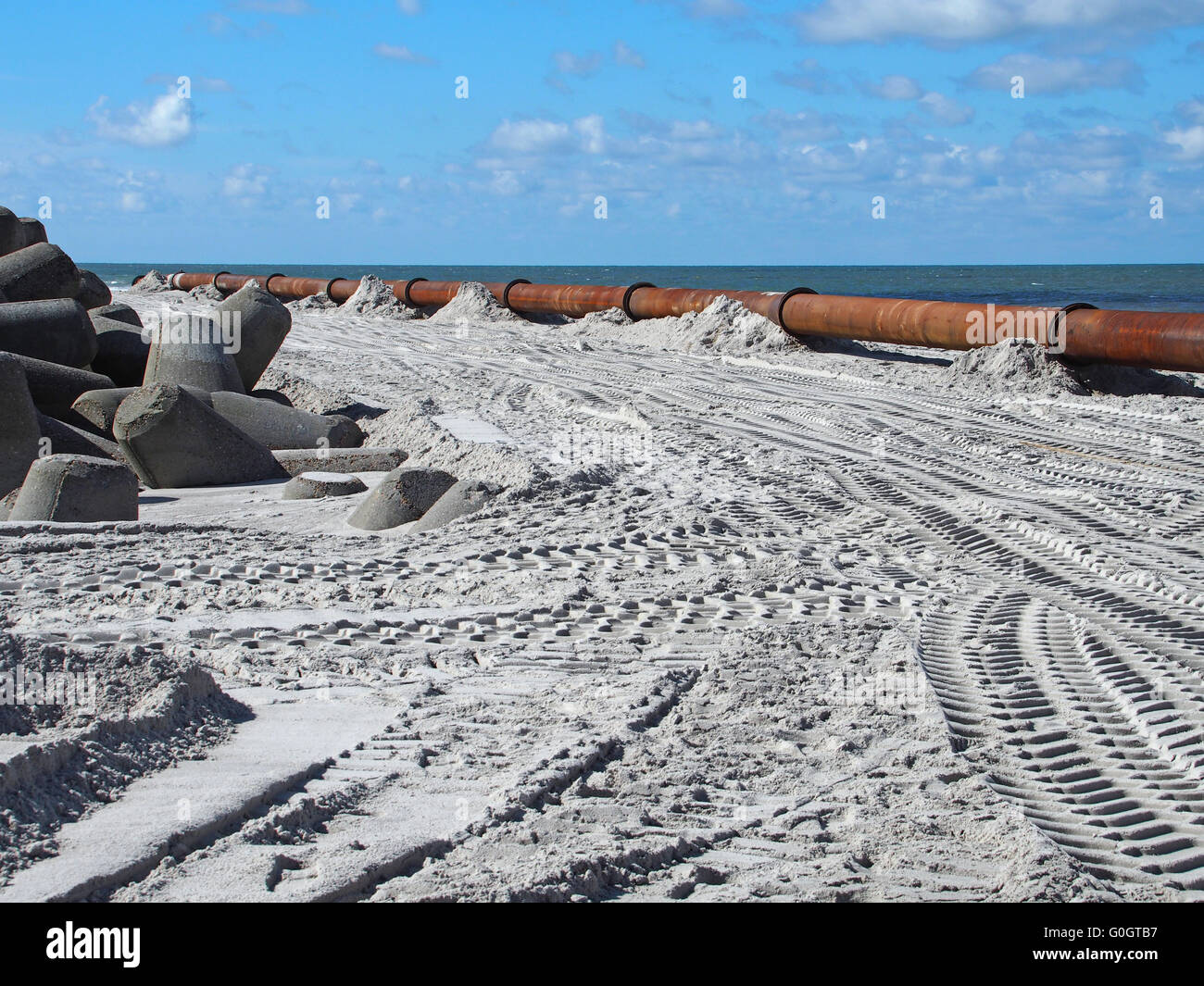 Sand nourishment hi-res stock photography and images - Alamy
