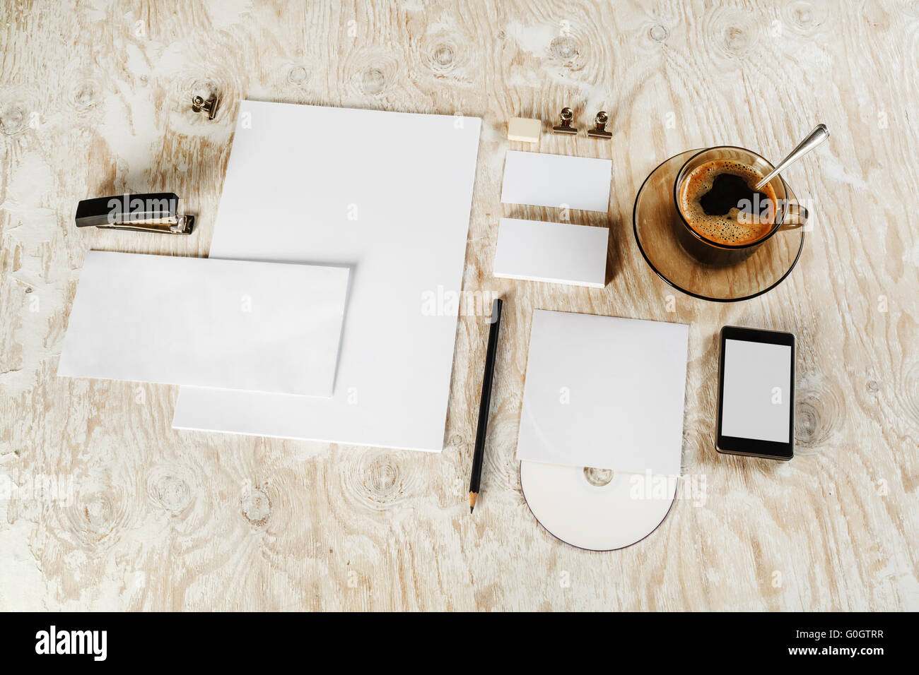 Blank ID template Stock Photo - Alamy